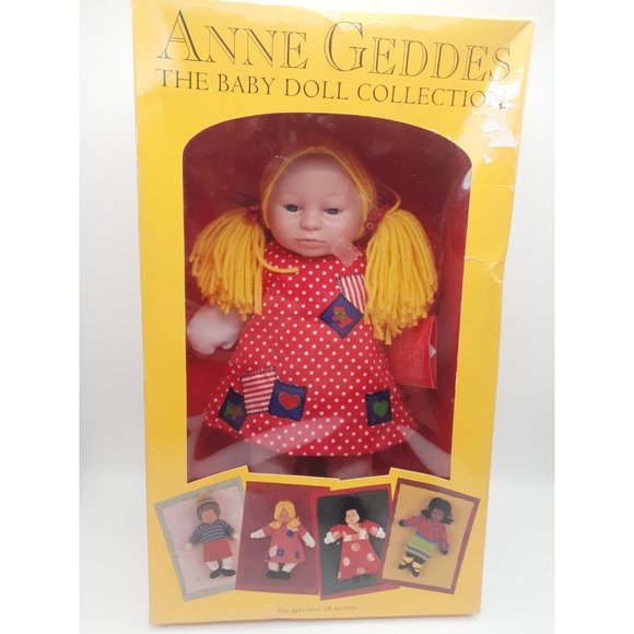 Anne Geddes | Toys | Vintage 999 Anne Geddes The Baby Doll Collection ...
